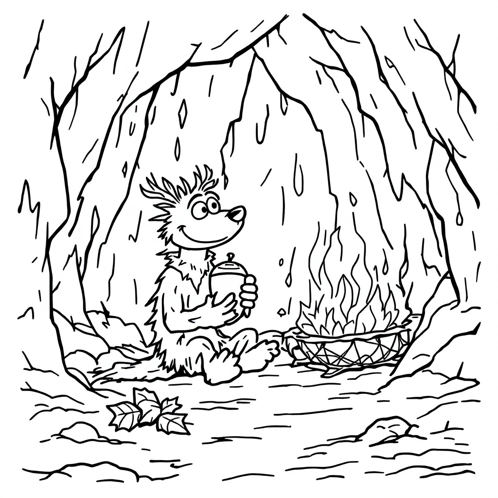 Ice Age Free Coloring Pages