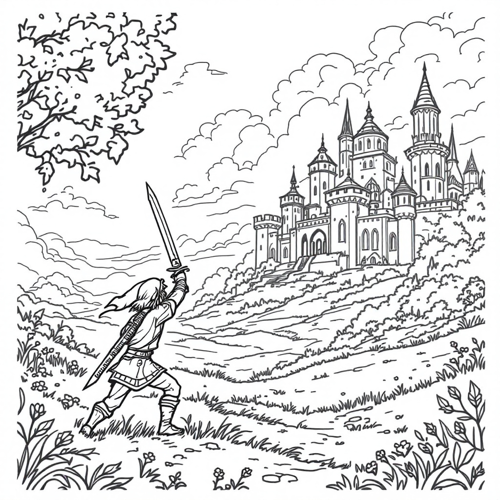 Nintendo Free Coloring Pages