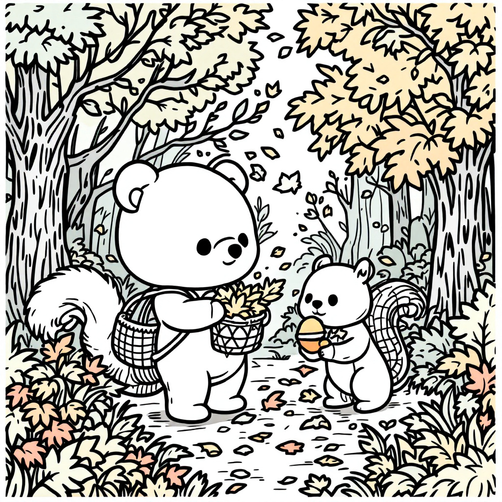 Rilakkuma Free Coloring Pages